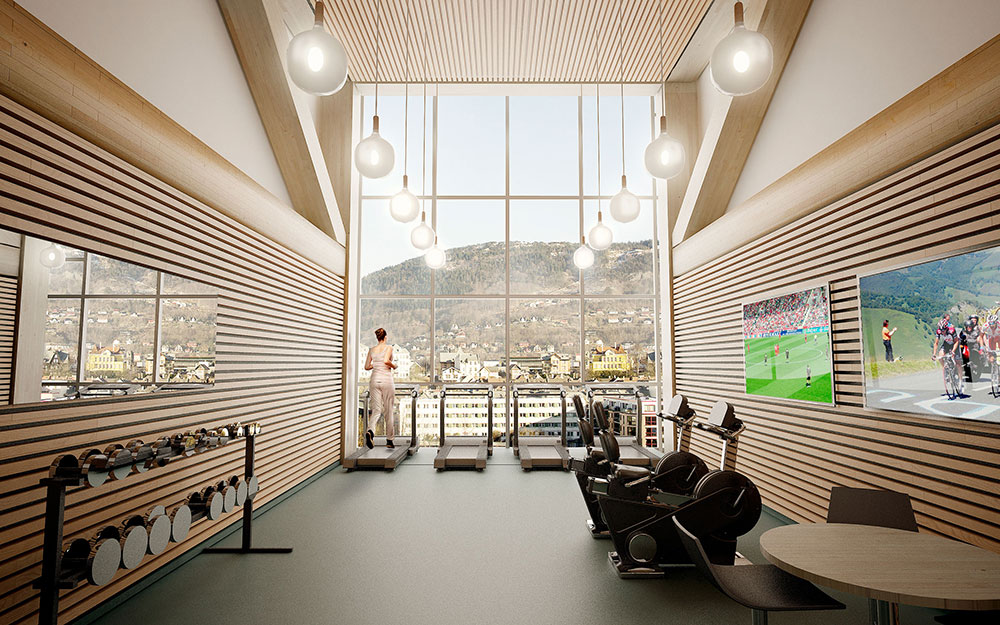 » The Treet: el edificio en madera más alto de Noruega