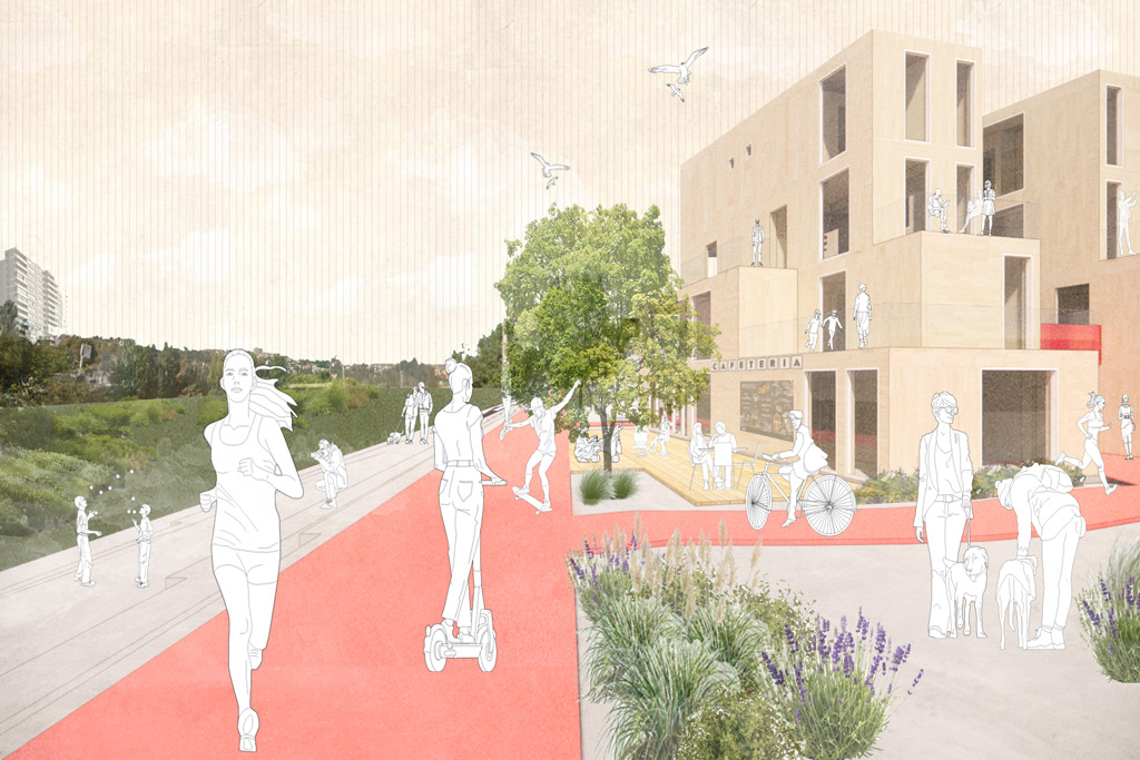 Conjunto Borde Estero Marga-Marga - Madera21