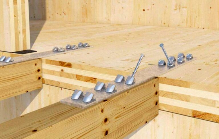 » Conectores metálicos para obras en madera: piezas para otorgar ...