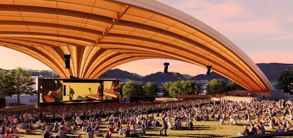 La madera masiva protagoniza el nuevo techo del anfiteatro PNE en Vancouver - Madera21