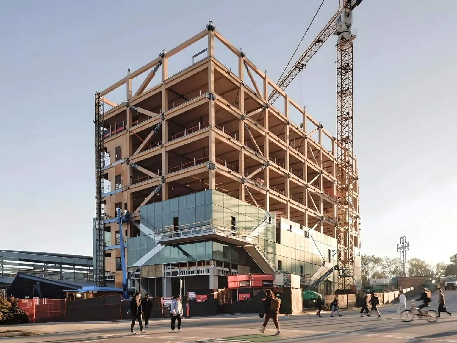 The Hive: el edificio de madera que desafía los terremotos y redefine ...